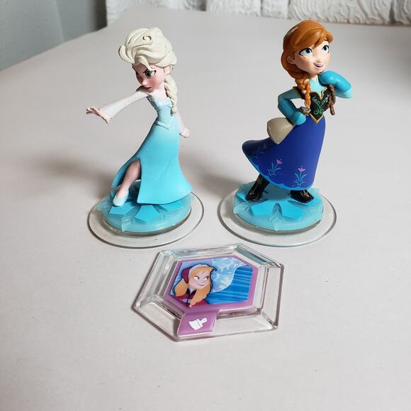 Disney | Video Games & Consoles | Disney Infinity Frozen Character Lot ...